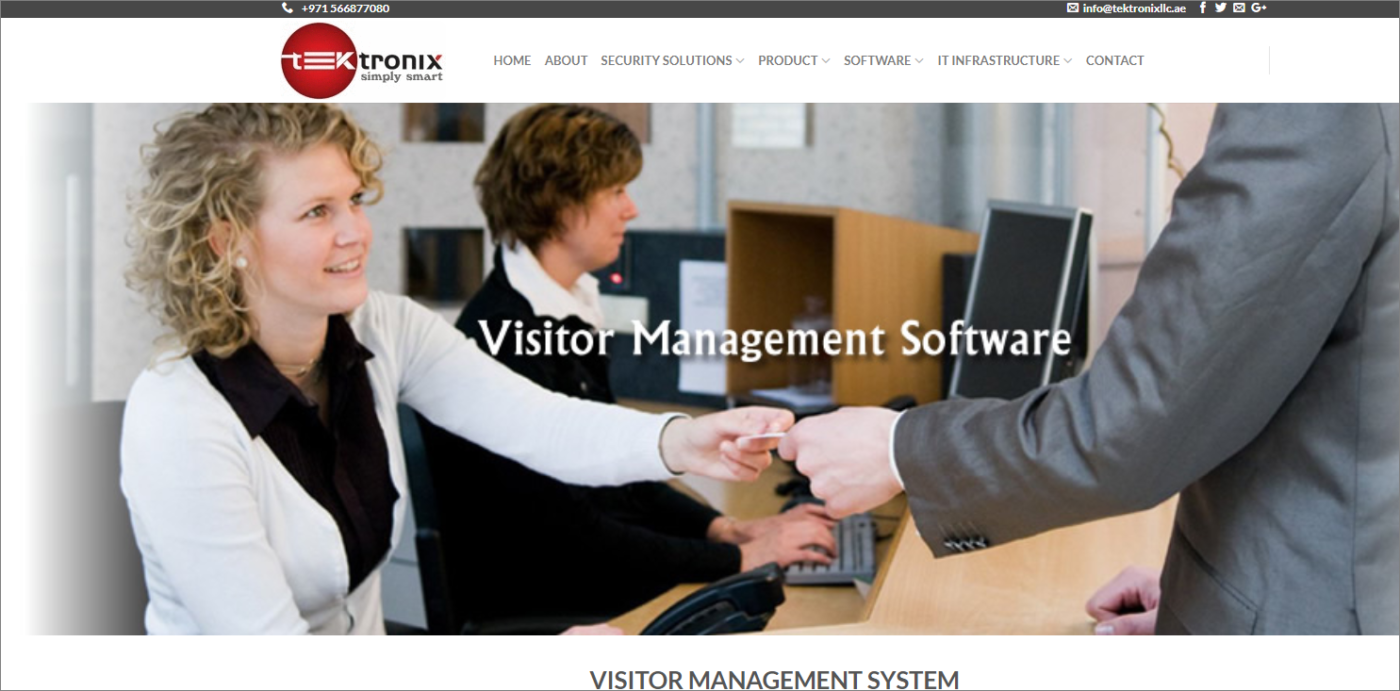 Visitor Management Software for Office Dubai Abu Dhabi Saudi