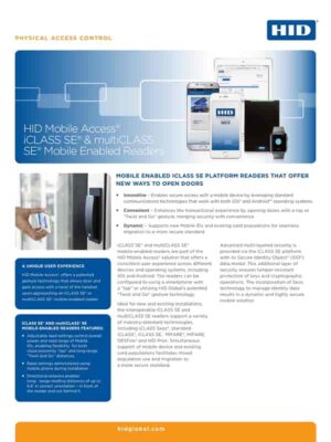 HID Aero™ Controllers -HID Access Control Tektronix Technologies